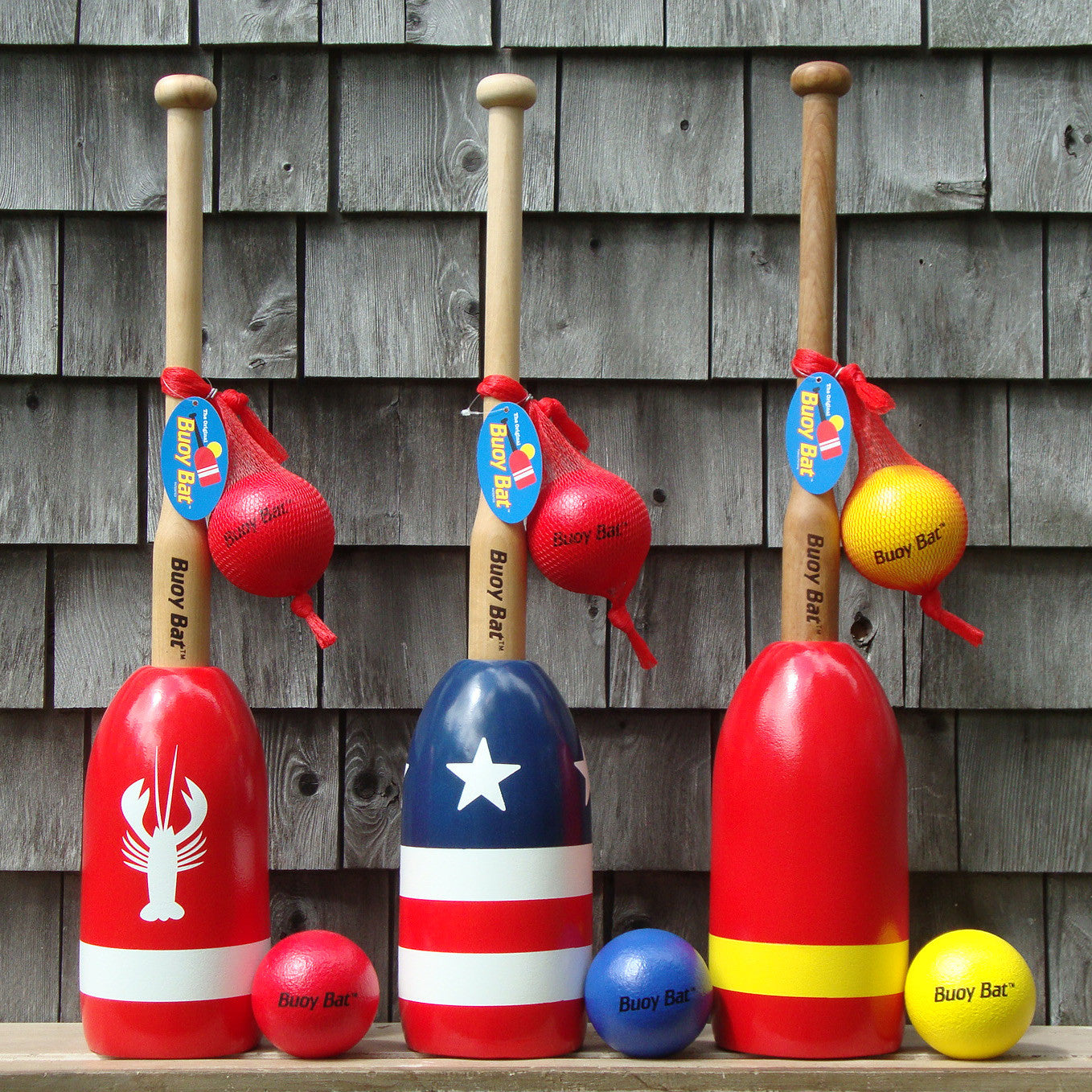 Buoy Bat & Ball Game: Beach, Backyard & Camping Fun!