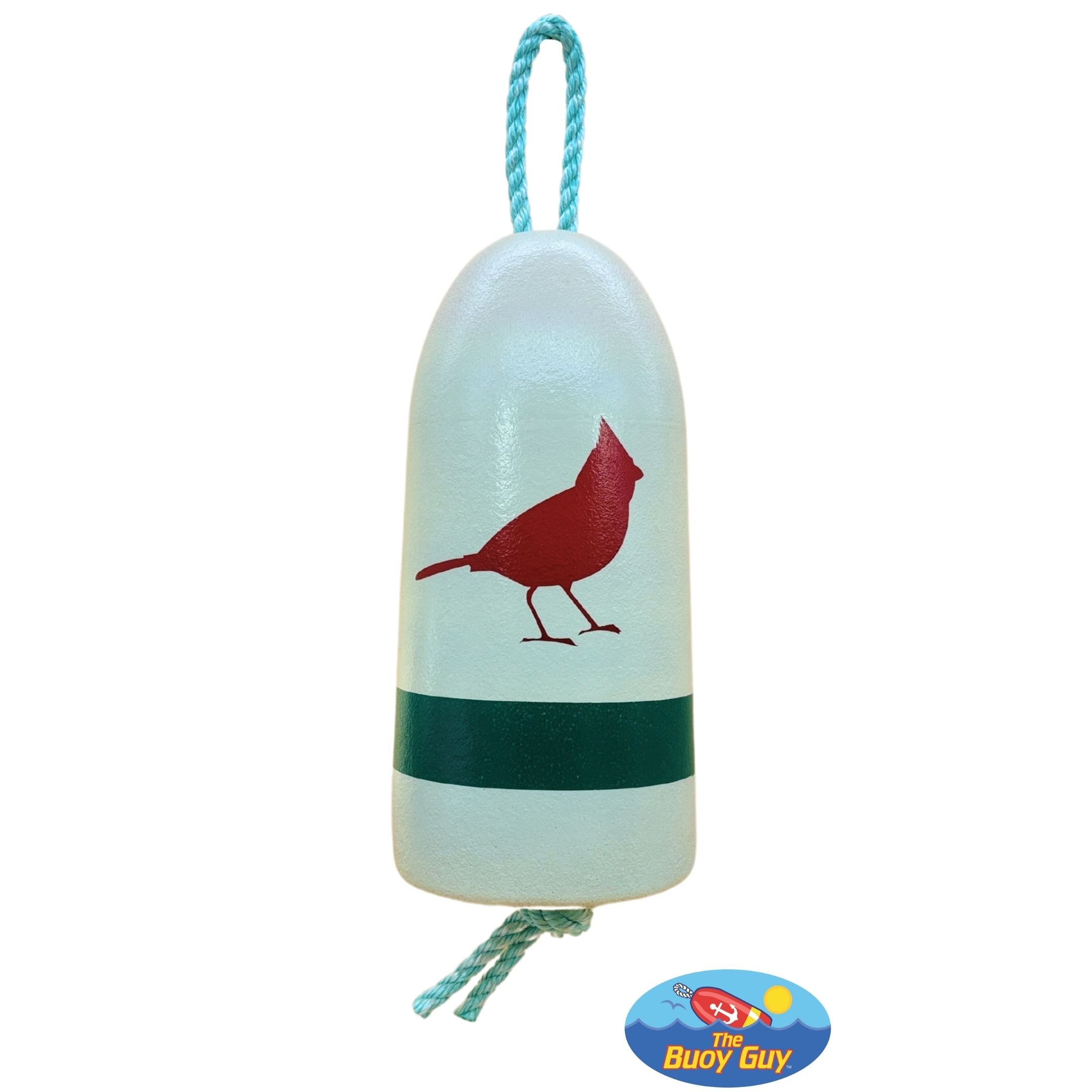 Buoy Guy Cardinal Lobster Buoy | Backyard Nature Home Decor