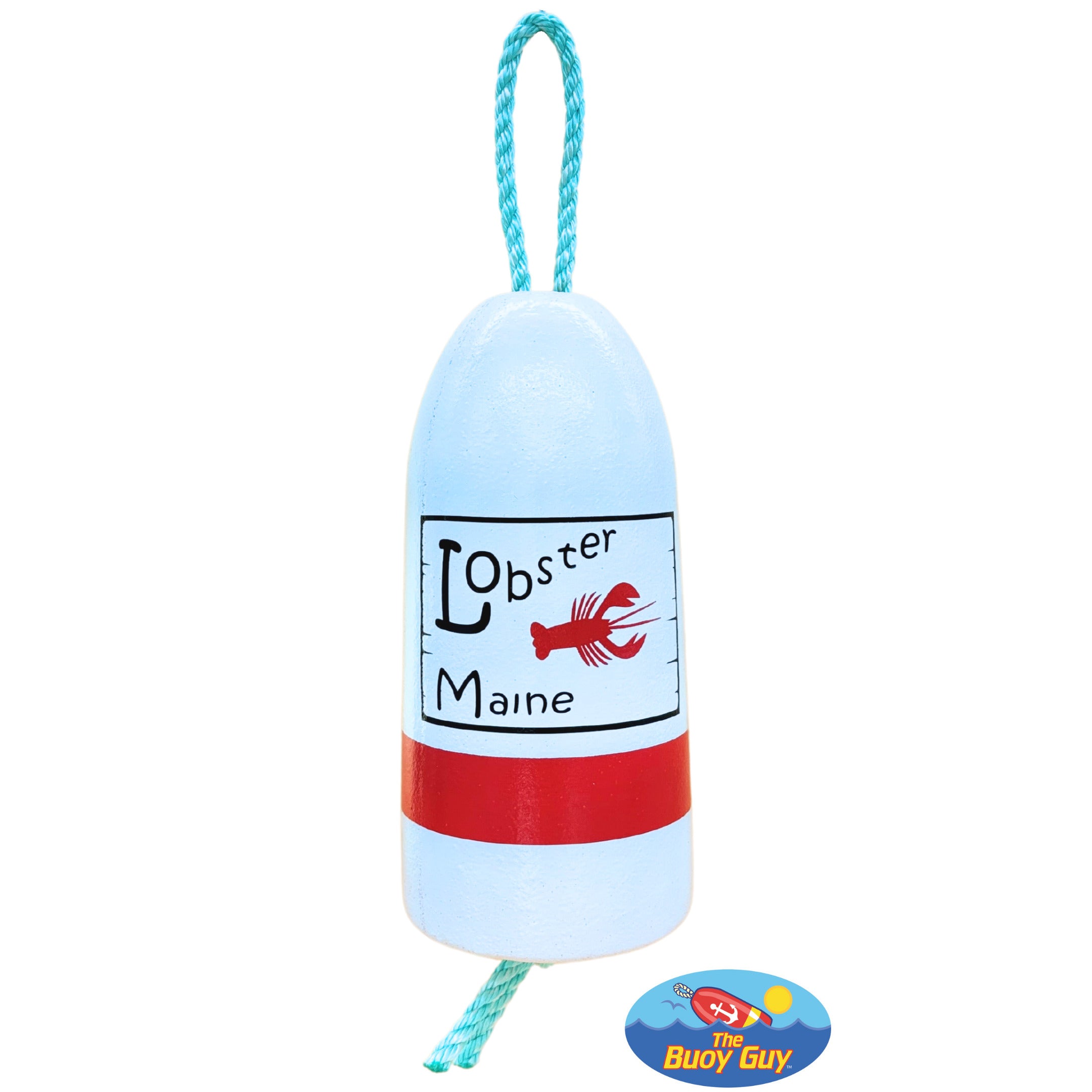 Buoy Guy Maine Lobster Sign Buoy | New England Coastal Decor