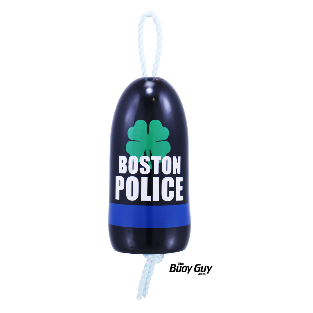 Decorative Hanging Maine Lobster Buoy - Boston Police Clover – The Buoy Guy